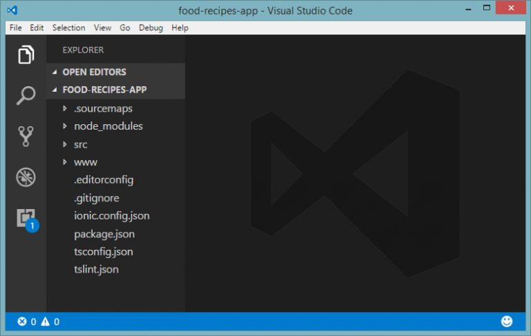 Building a Food Recipes Mobile App with Ionic 3x and Angular 5 - Part 1