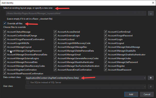 Implement Authentication Using Aspnet Core Identity