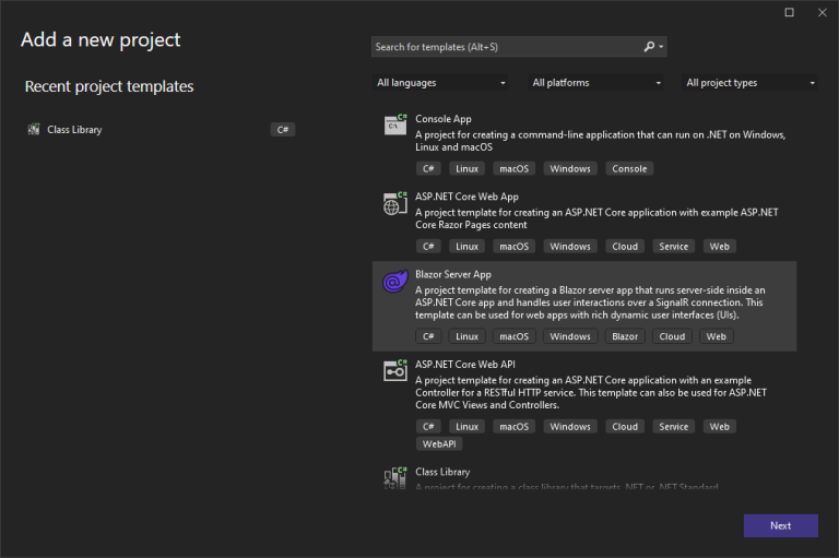 Building Blazor Server Apps with Clean Architecture Building Blazor Server Apps with Clean Architecture