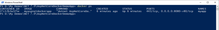 Build and Run ASP.NET Core Apps in Containers